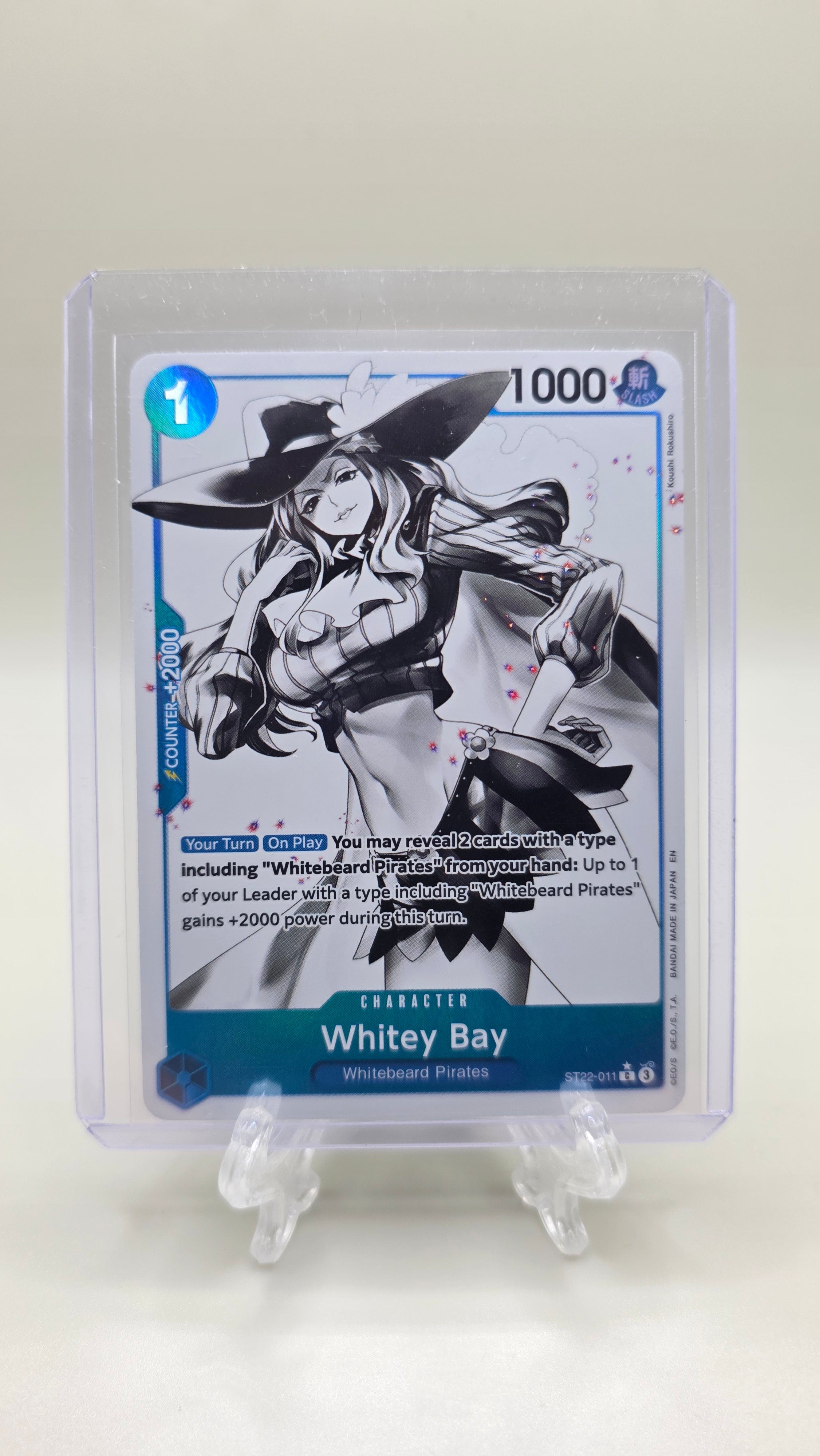 Whitey Bay ST22-011 C⭐ Alt Art One Piece TCG (ST22 Starter Deck set) E – Fitted BLVD