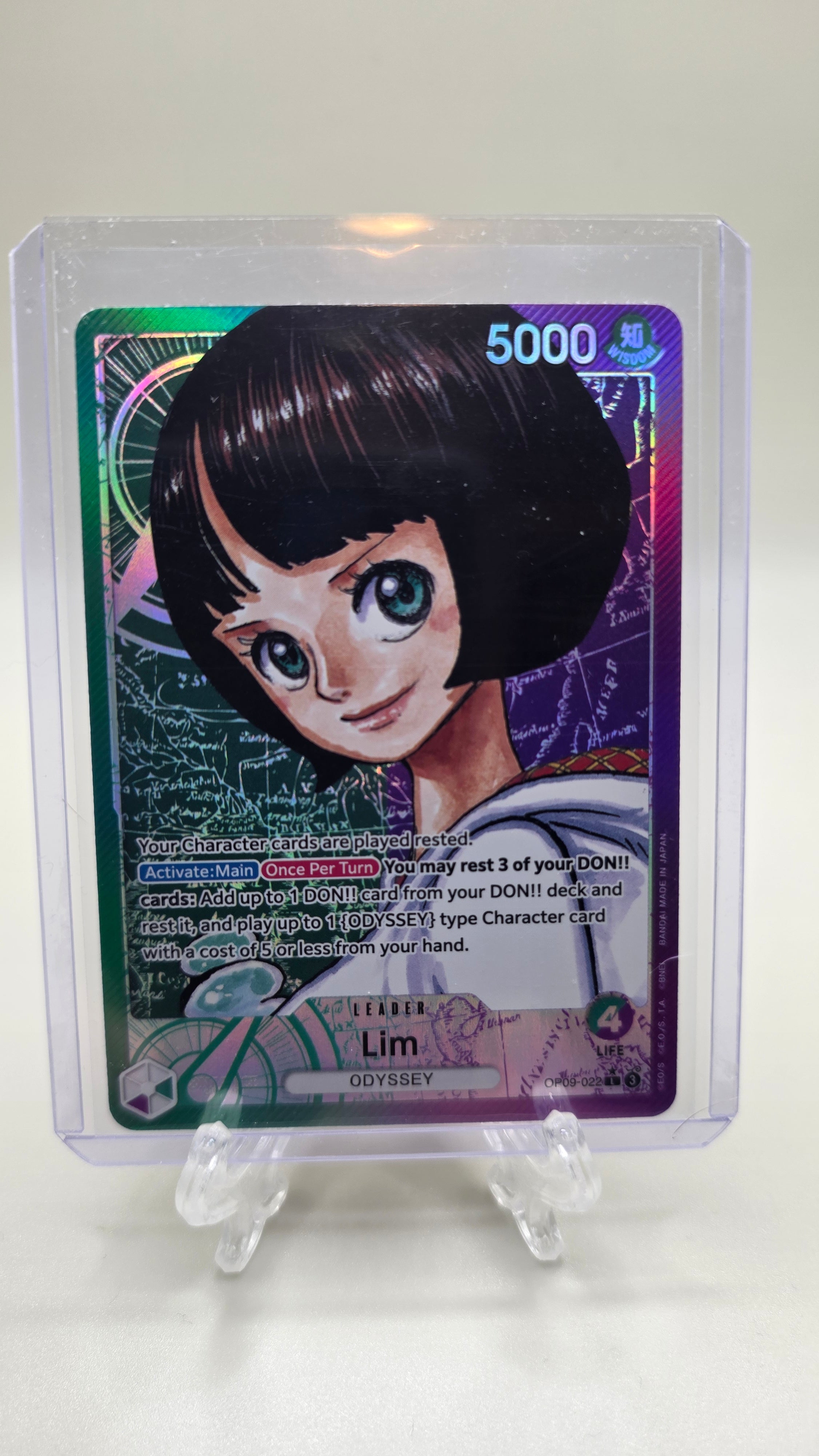 Lim OP09-022 L⭐ Alt Art One Piece TCG (Emperors in the New World Set ...
